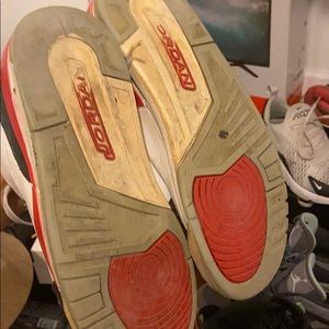 Jordan | Shoes | Air Jordan 3 Retro Fire Red Size 8 | Poshmark